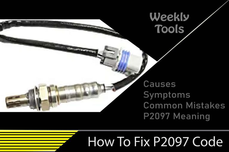 How To Fix P2097 Code (Symptoms & Causes) - 60 Sec Guide